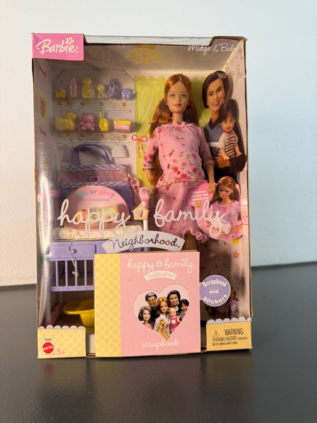 Barbie Happy Family Midge mit Baby OVP umstrittene Serie (Neu (gemäss ...