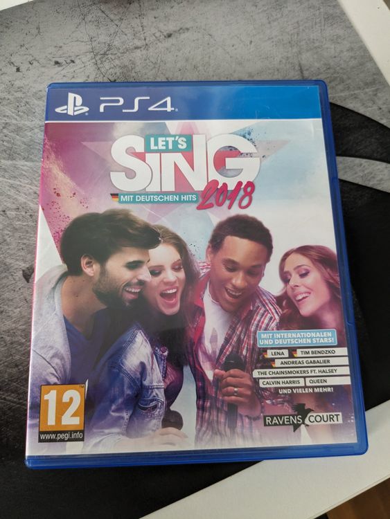 Let's Sing 2018 mit deutschen Hits - PS4 Game Playstation (Neu und ...
