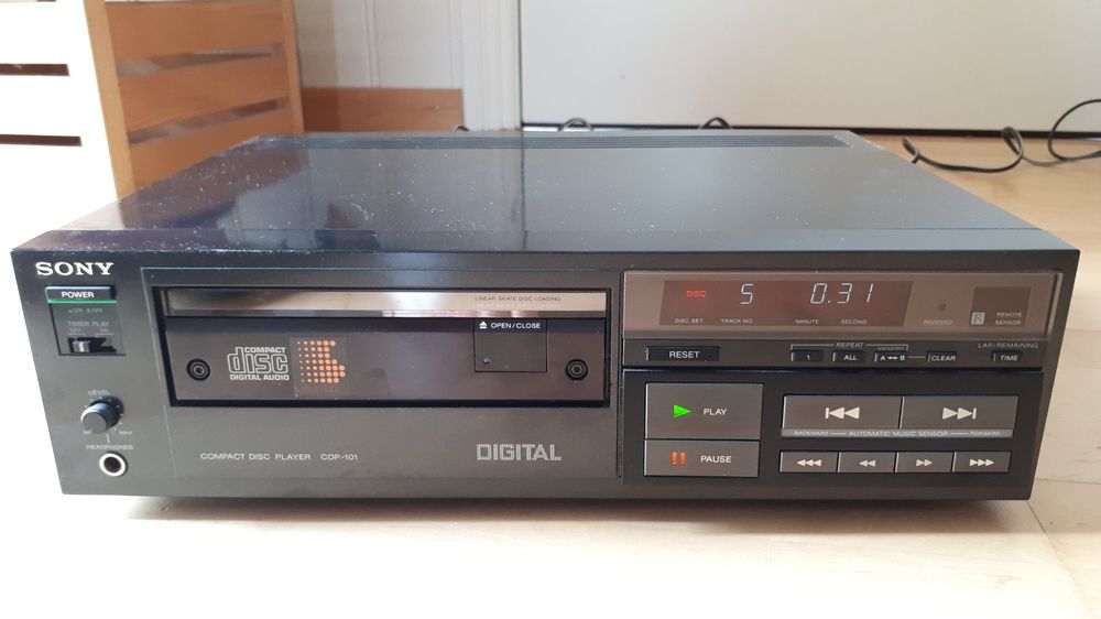 CD-Player Sony CDP-101, der Erste! (Gebraucht) in Oberentfelden für CHF ...