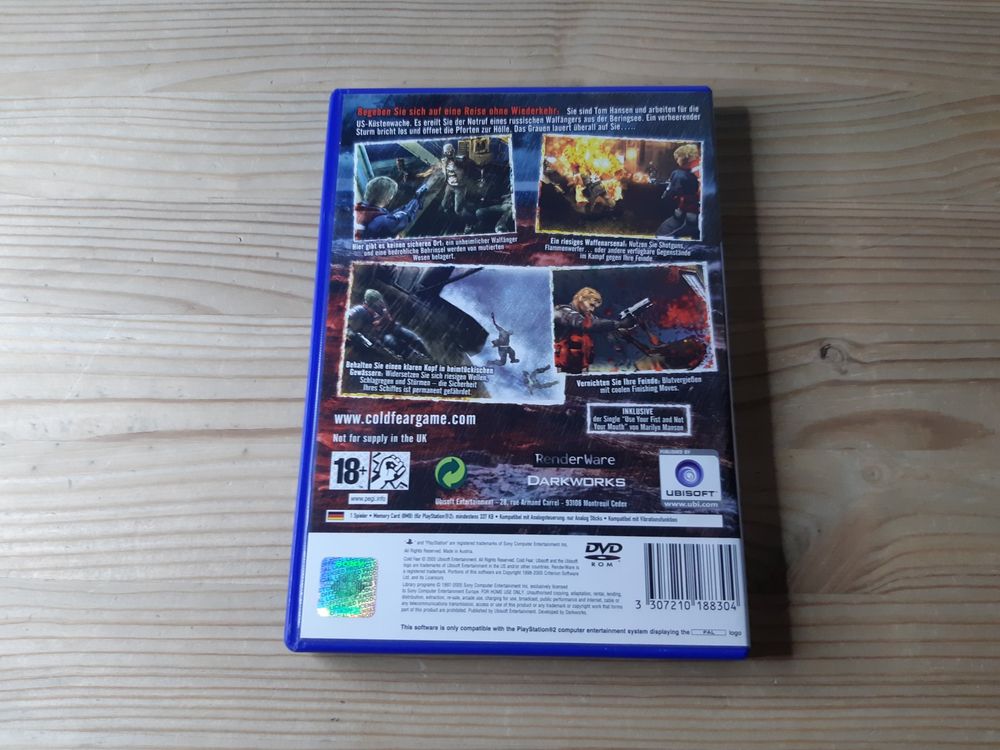 Cold Fear PS2 (Gebraucht) in Welschenrohr für CHF 27.9 – mit Lieferung ...