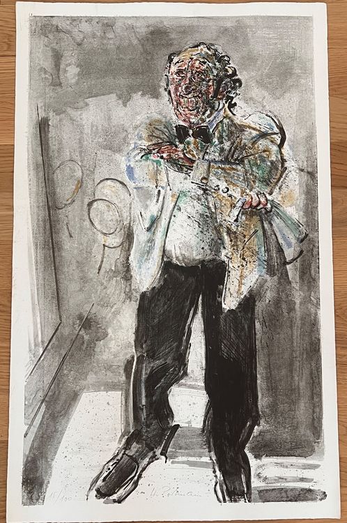 Hans Robert Portmann ( 1905-1989 ) Lithografie Handsigniert | Kaufen ...