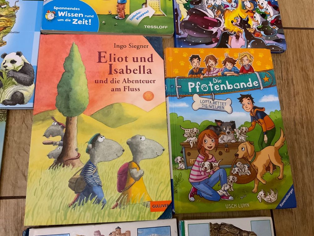 Riesen-Buchpaket für Kinder ca. 4-8 Jahre (Gebraucht) in Bettingen für ...