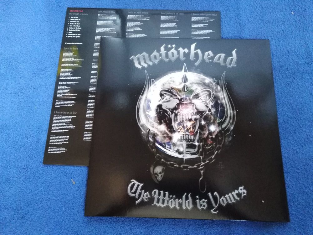 MOTORHEAD - the world is yours LP N MINT (Gebraucht) in Schaan für CHF ...