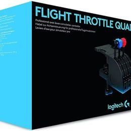 Logitech Flight Throttle Quadrant, neuwertig (Neu (gemäss Beschreibung ...