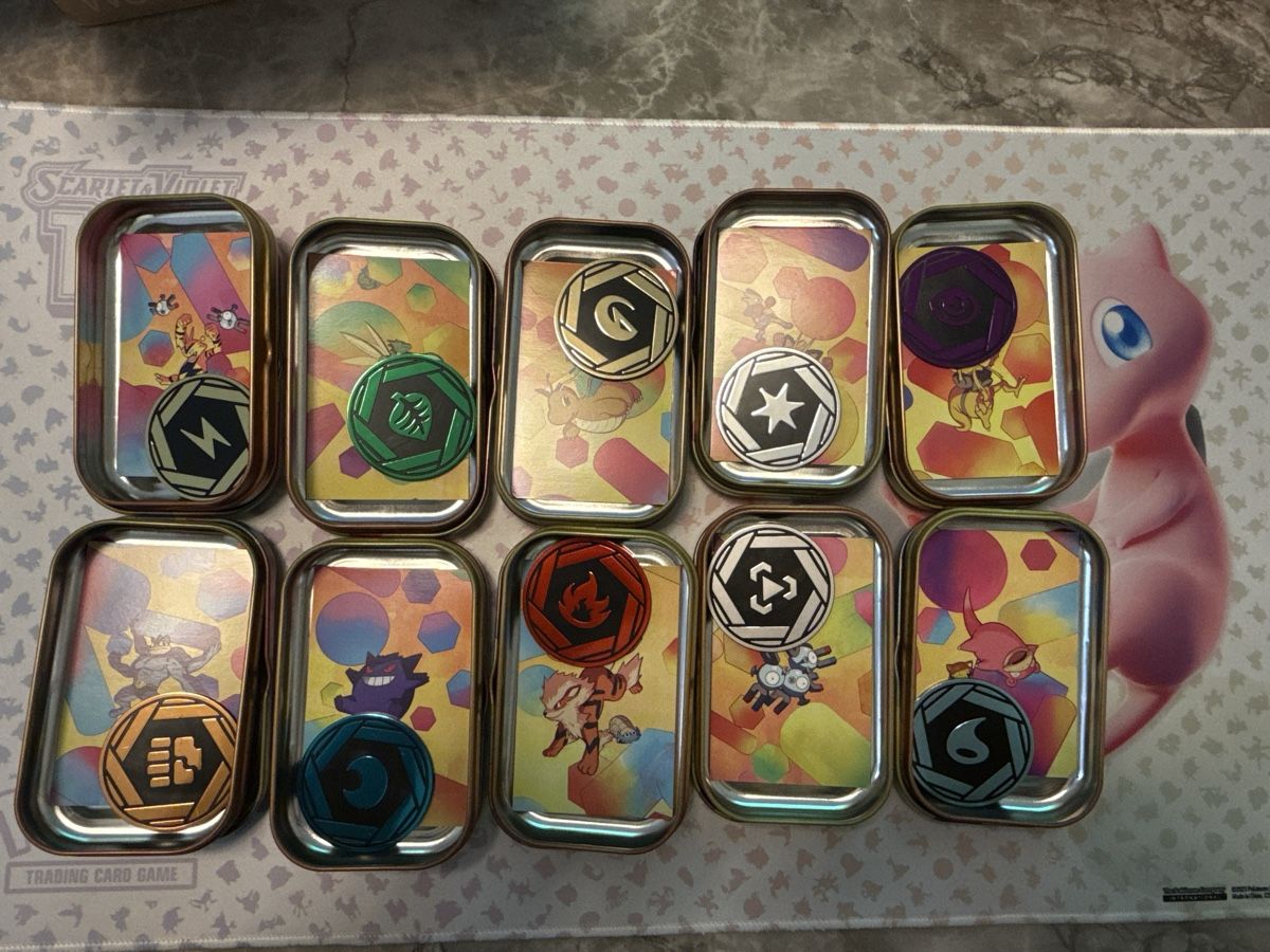 *EMPTY* Pokemon 151 Mini Tin Set - Including ART and COINS. (Gebraucht ...