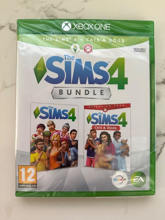 SIMS 4 bundle - cats & Dogs - XBOX - ORIGINALVERPACKT!! (Neu und ...