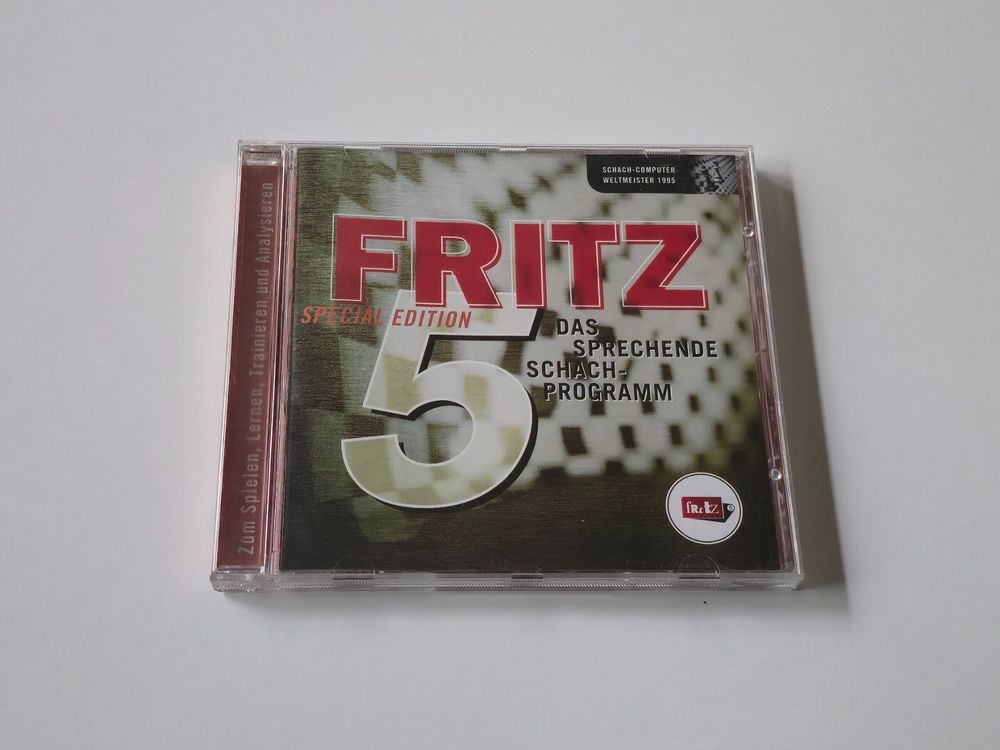 CD-ROM Fritz 5 - Das sprechende Schach -Programm (Gebraucht) in ...