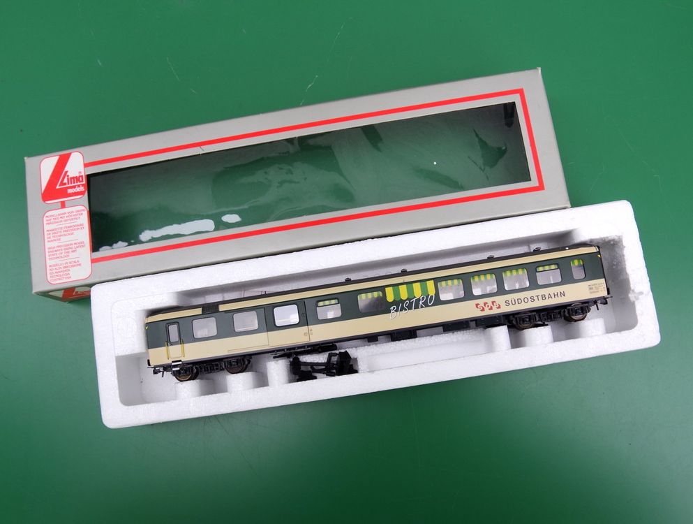 WABU/Lima H0 BRO 50 Südostbahn / SOB Bistro-Wagen (Neu und ...