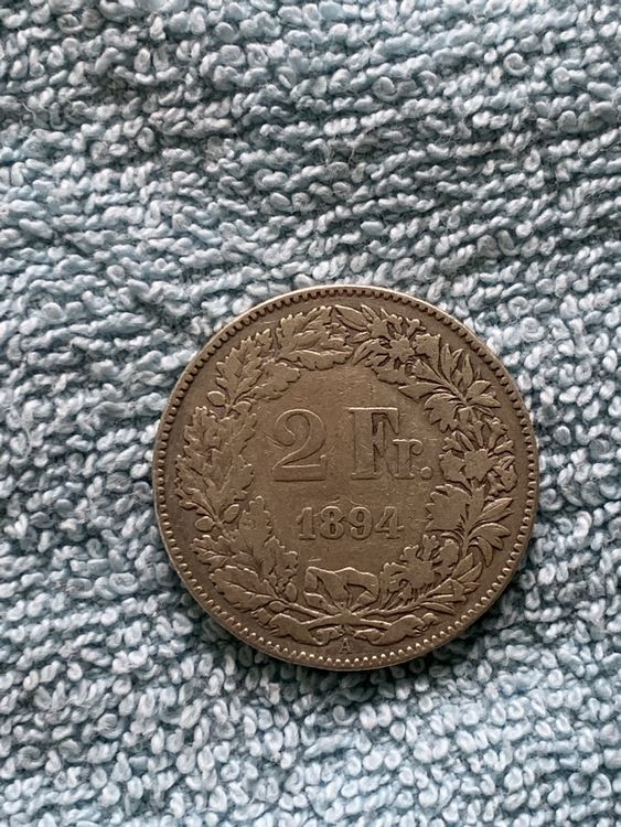 2 Franken 1894 A, Silber | Kaufen auf Ricardo