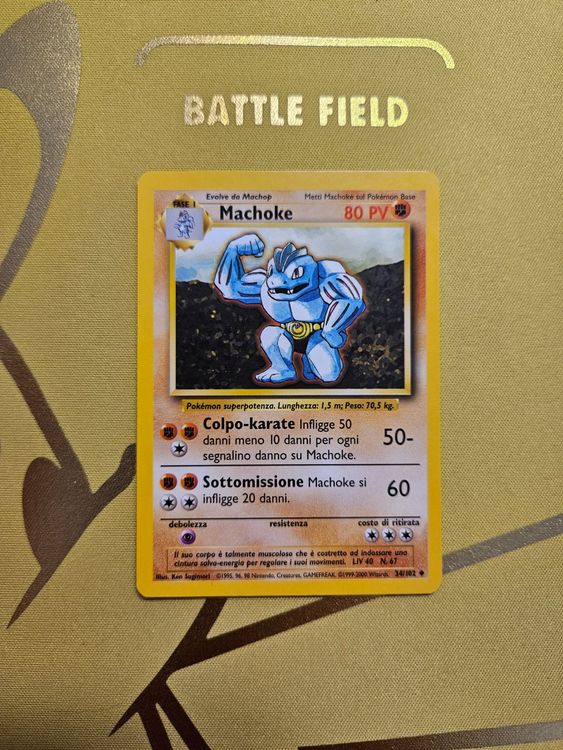 Base Set - Machoke | Kaufen auf Ricardo