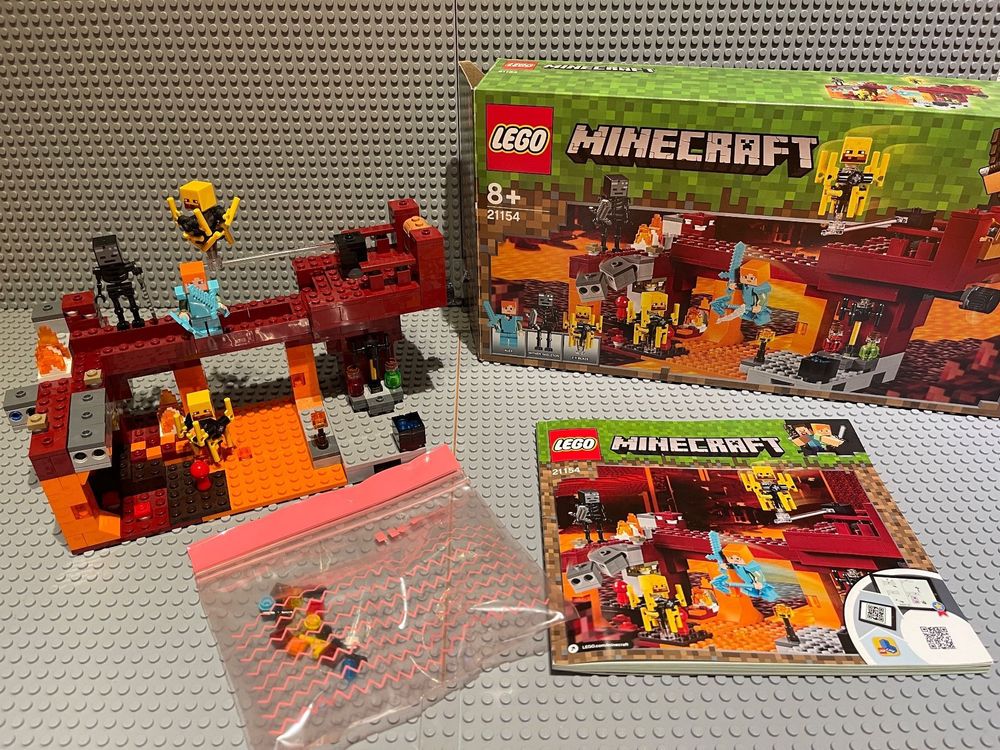 Lego Minecraft 21154 + 21160 & zusätzliche Figuren | Kaufen auf Ricardo