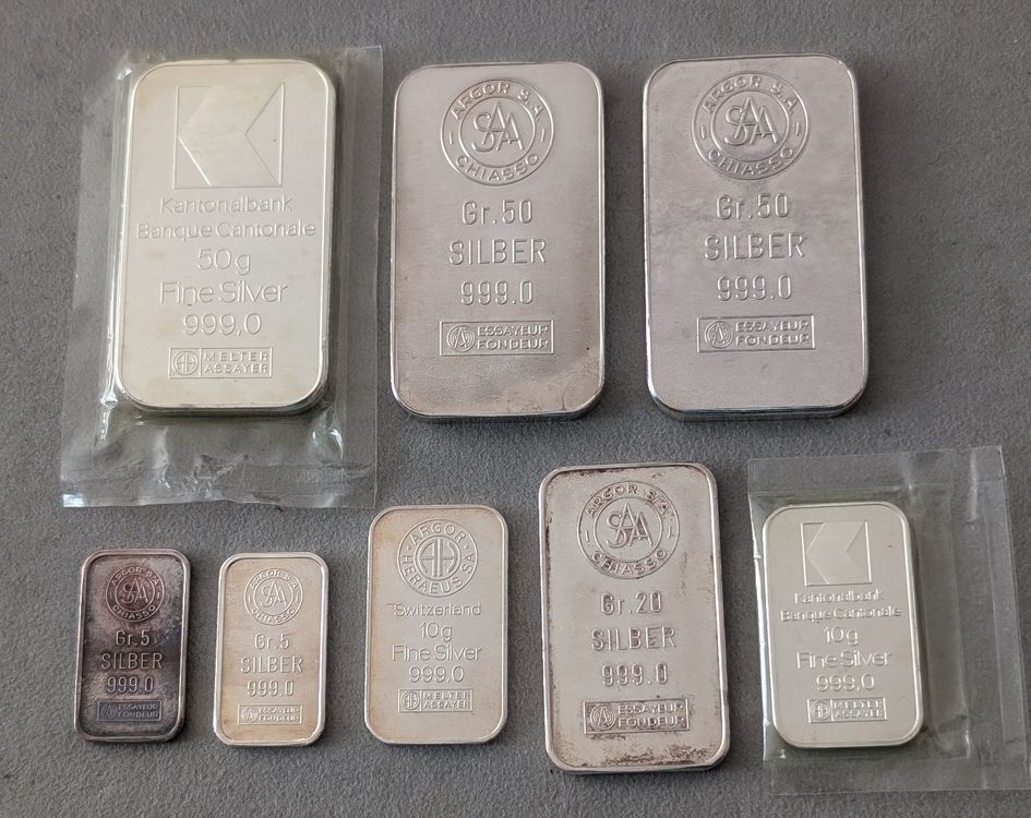 200 Gramm Feinsilber | Kaufen auf Ricardo