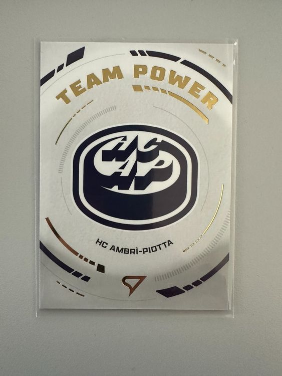 Ambri Piotta logo Team Power Sportzoo Series 2 (Neuf (Voir description ...