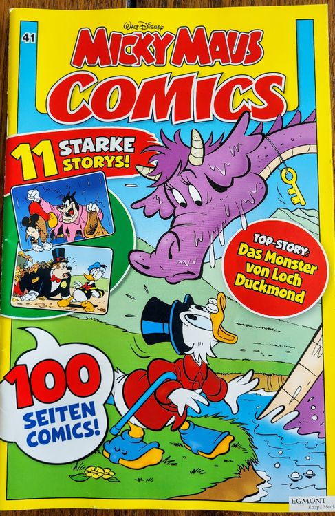 Micky Maus Comics, Jahrgang. Nr. 41-50. 10 Hefte (Gebraucht) in Kriens für CHF 20 – mit ...