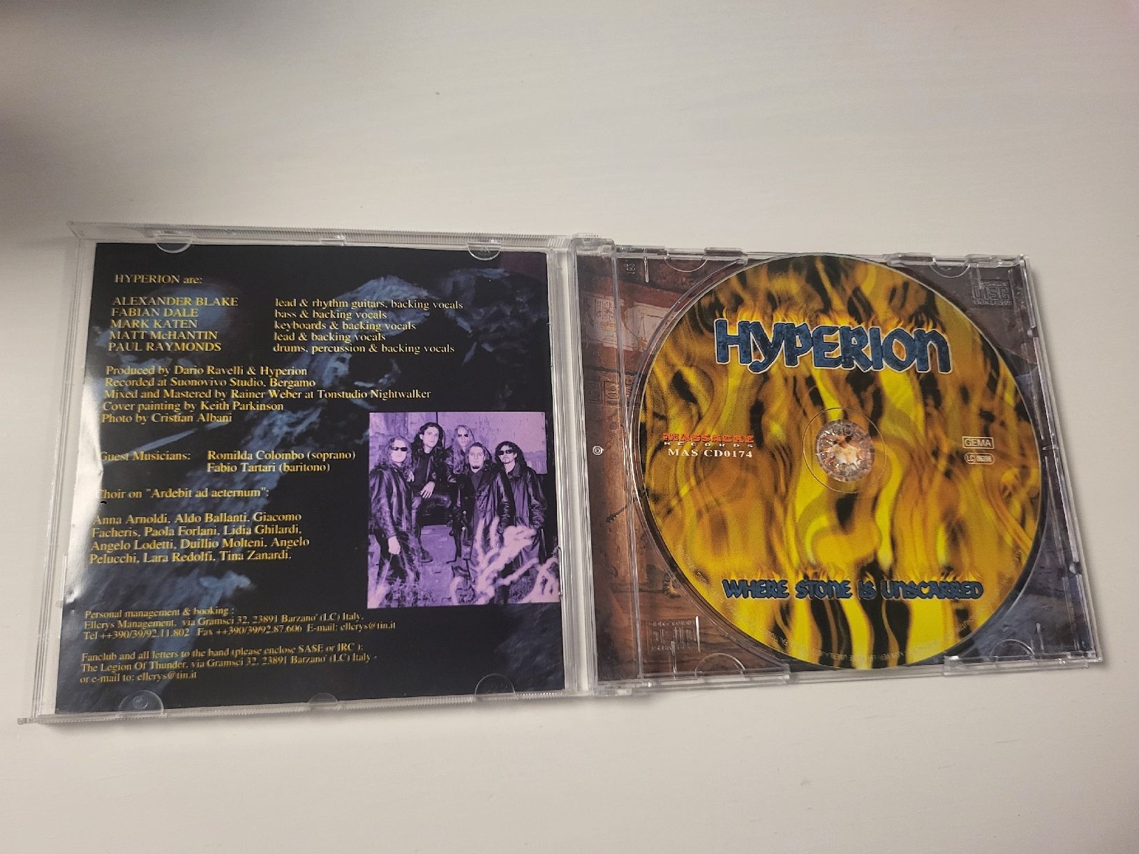 Hyperion - Where Stone Is Unscarred - CD (Neu (gemäss Beschreibung)) in ...