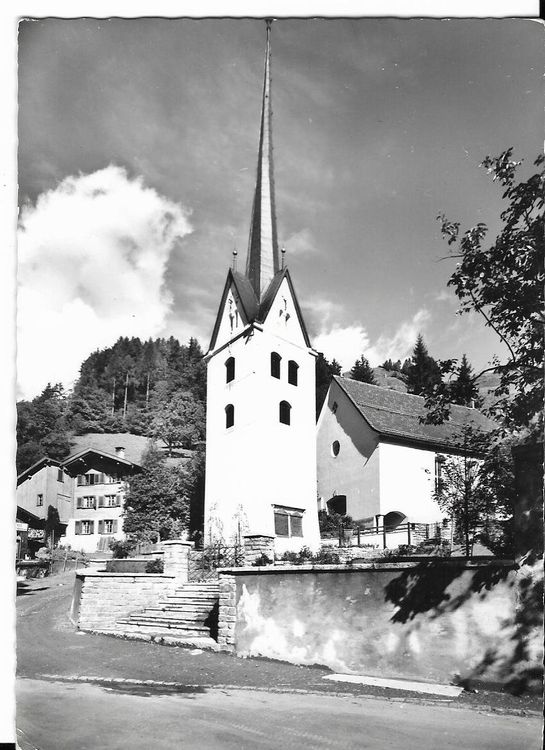 GRÜSCH: Teilansicht mit Kirchenquartier 1964 (Gebraucht) in Engelburg für CHF 9 – mit Lieferung ...