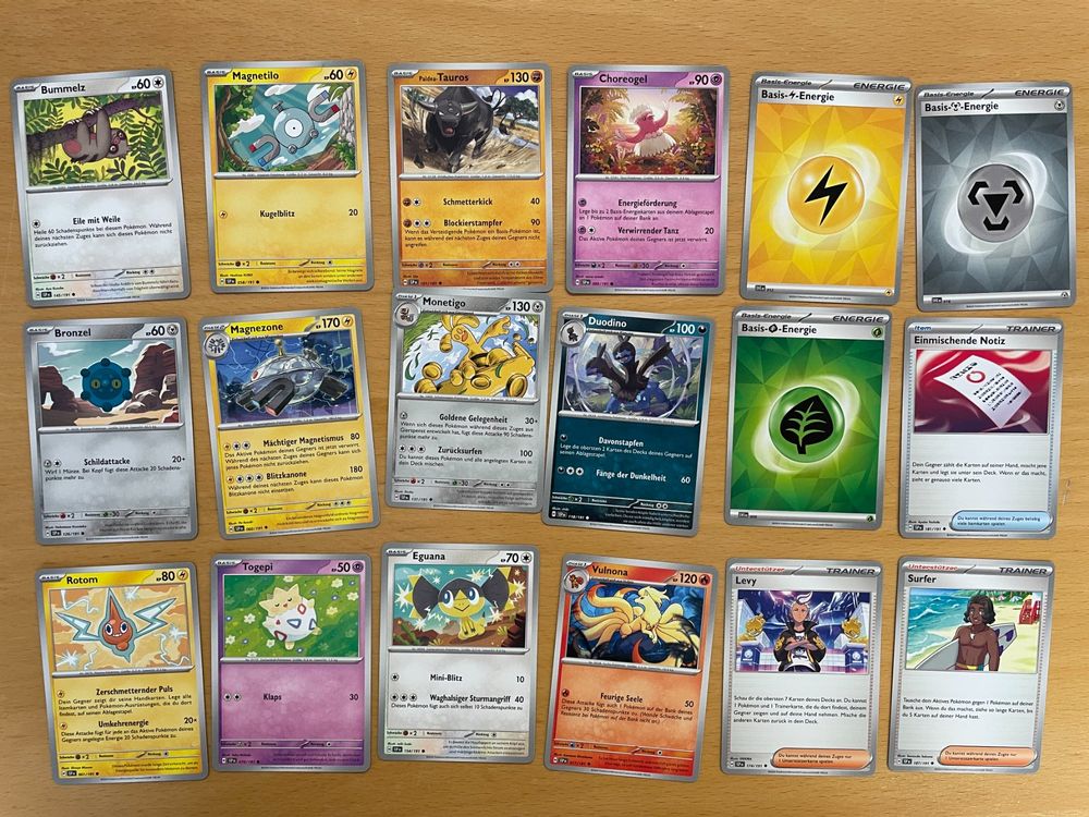 Pokemon Karten Set (Versand gratis) (Neu (gemäss Beschreibung)) in Chur für CHF 1.5 – mit ...