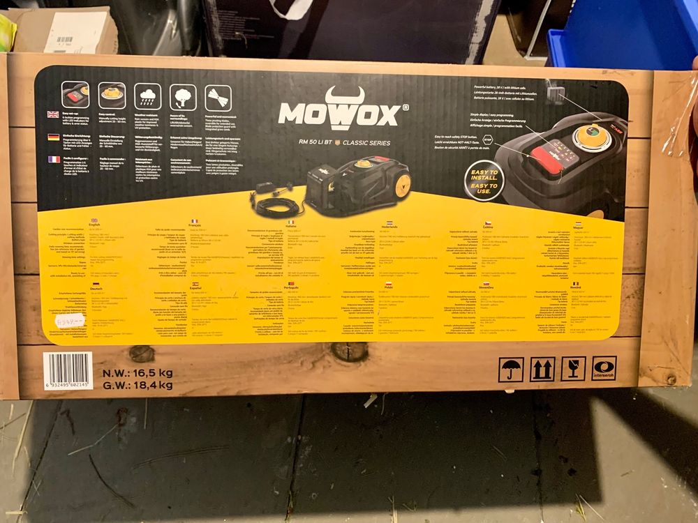 NEUER Mowox Rasenroboter, original verpackt & mit Garantie | Kaufen auf ...