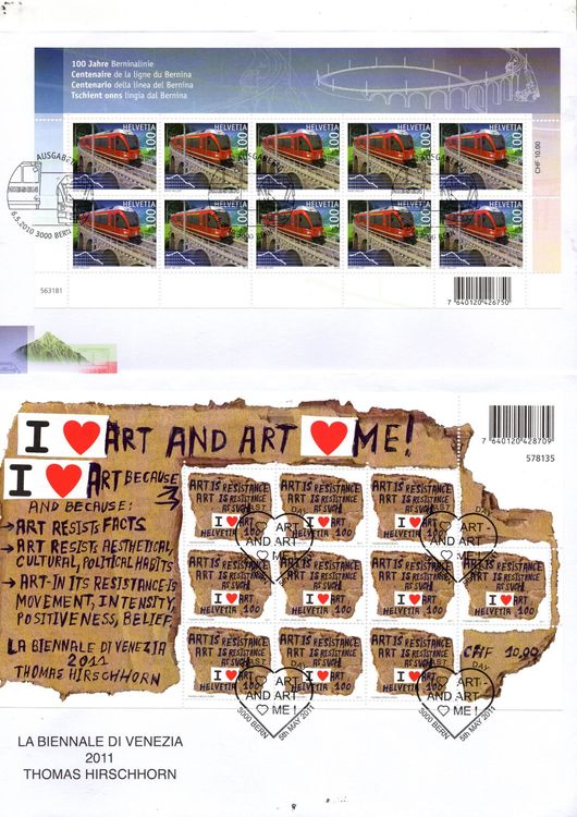 R268 / 22 FDC feuillets 2008-2012 | Kaufen auf Ricardo