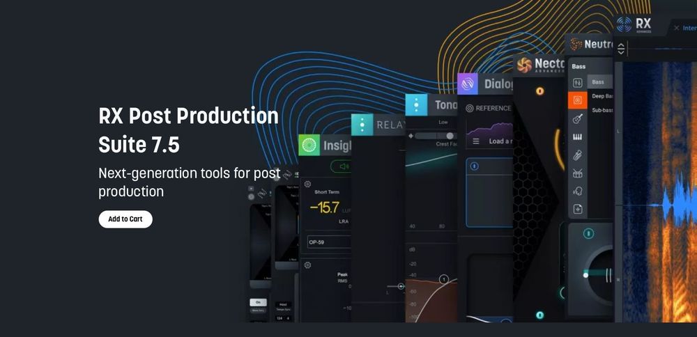 Izotope - RX Post Production Suite 7.5 Bundle (Neu (gemäss Beschreibung ...