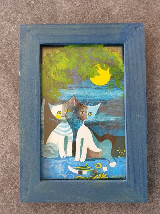 Katzenbilder farbig von Rosina Wachtmeister | Kaufen auf Ricardo