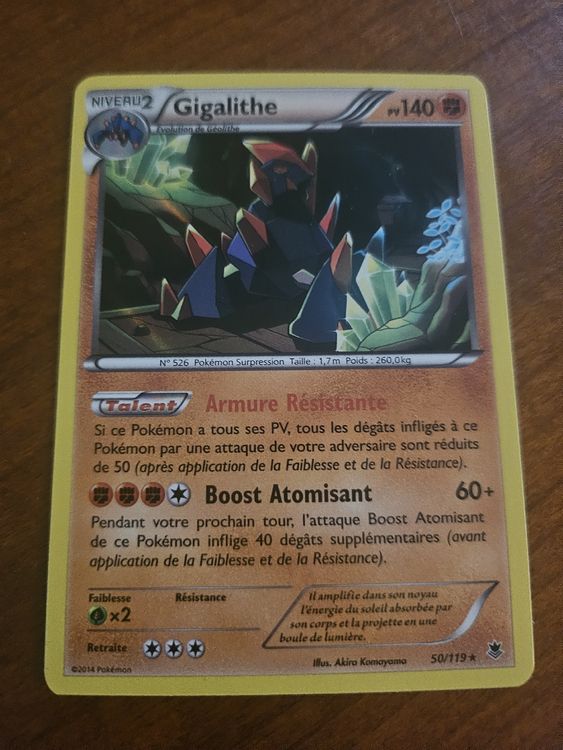 carte pokemon Gigalithe | Kaufen auf Ricardo
