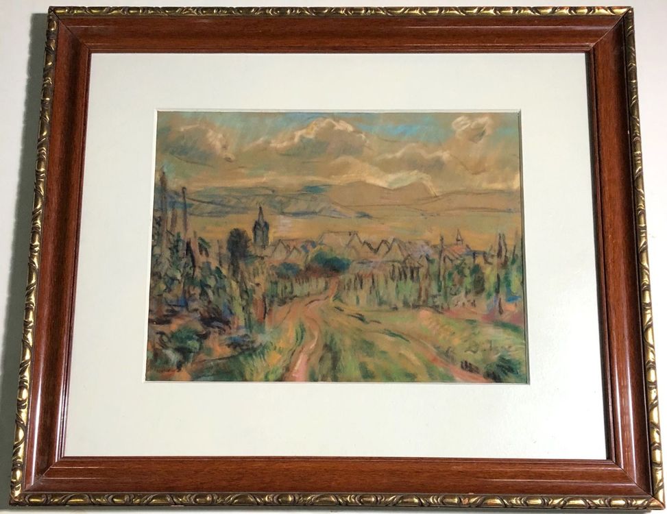 Rudolf Riester (1904-1999) Pastell | Kaufen auf Ricardo