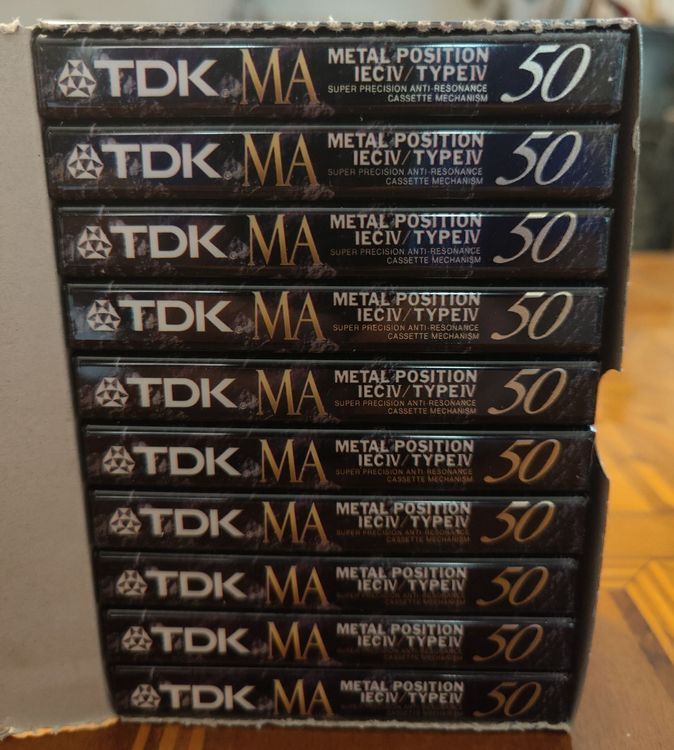 TDK"MA-50" top preis für Metalkassette! (Neu und originalverpackt) in ...