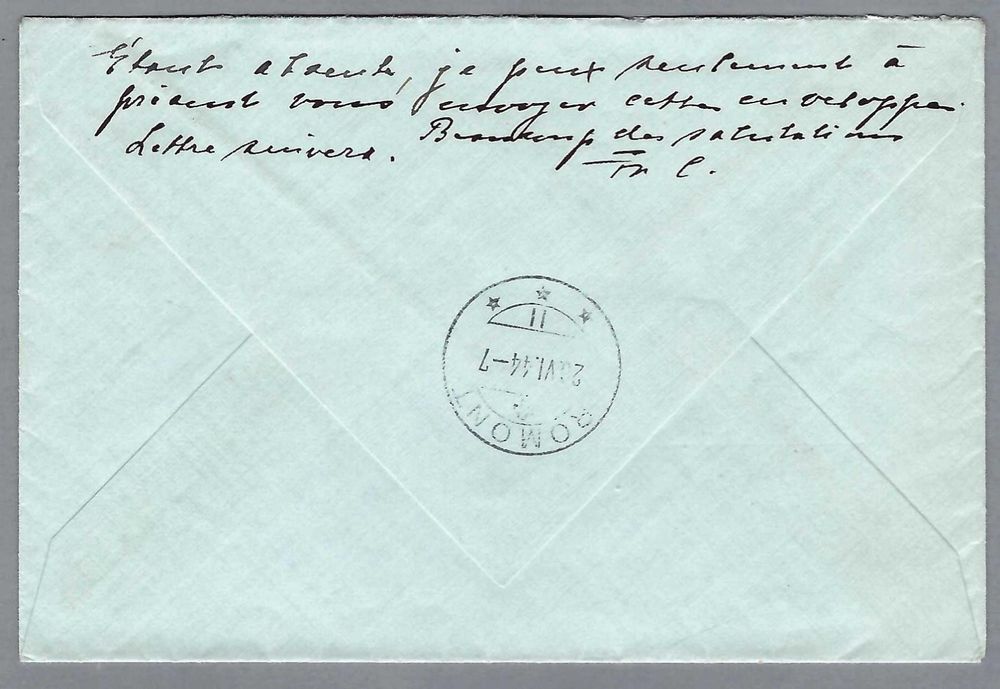 1944, Z/260 x 4, 0 STEINEN, EING. EIL-BRIEF, SCHÖN | Kaufen auf Ricardo