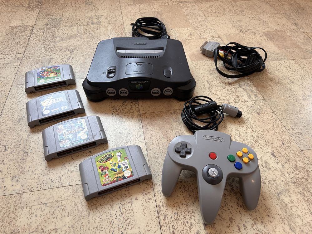 N64 + 4 games and joypad | Kaufen auf Ricardo