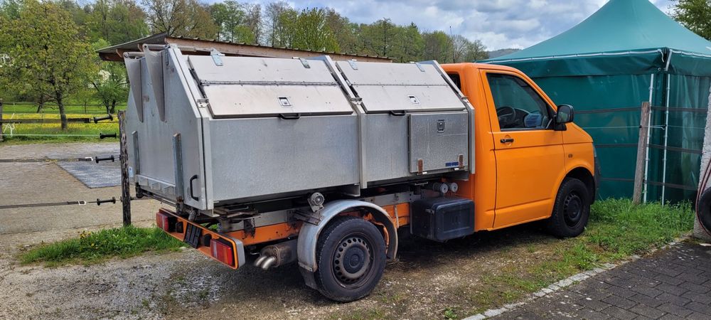 VW T5 4Motion Kipper mit Alu Aufbau (Gebraucht) in Kölliken für CHF 2200 – nur Abholung auf ...