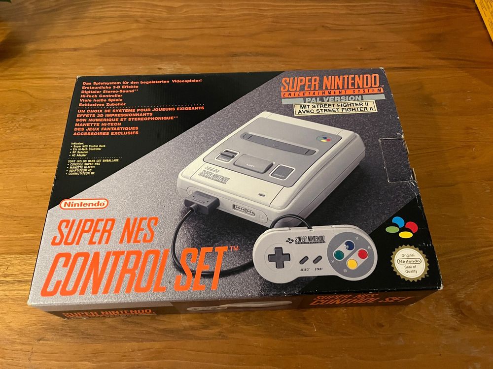 Super Nintendo Control Set (OVP) (Gebraucht) in Yverdon-les-Bains für ...