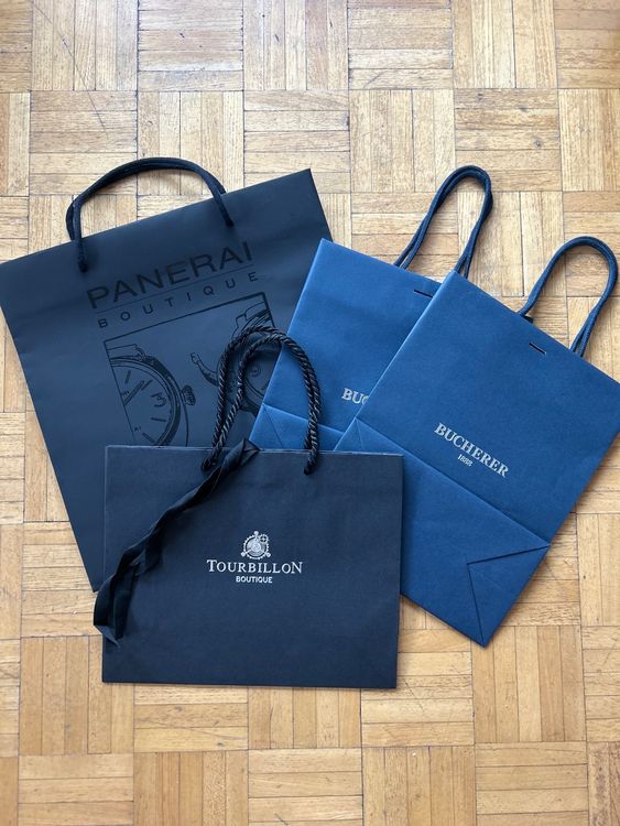Luxury Watch Shopping bag (Bucherer, Panerai, …) (Gebraucht) in Lugano ...