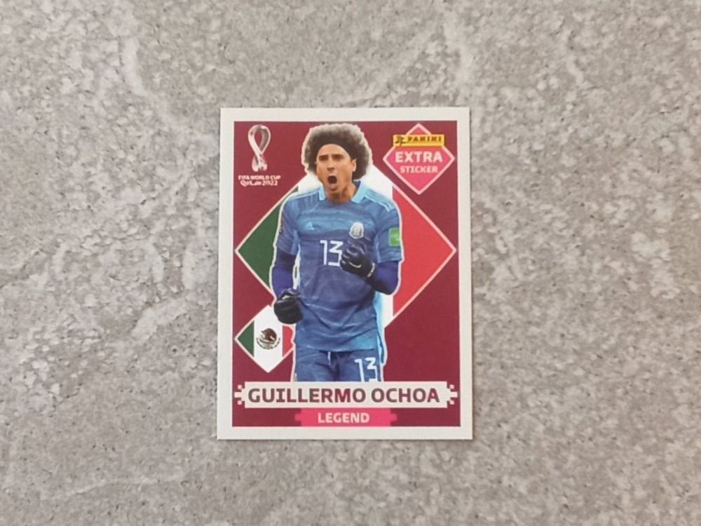 Panini WM 2022 Extra Sticker, Guillermo Ochoa | Comprare su Ricardo