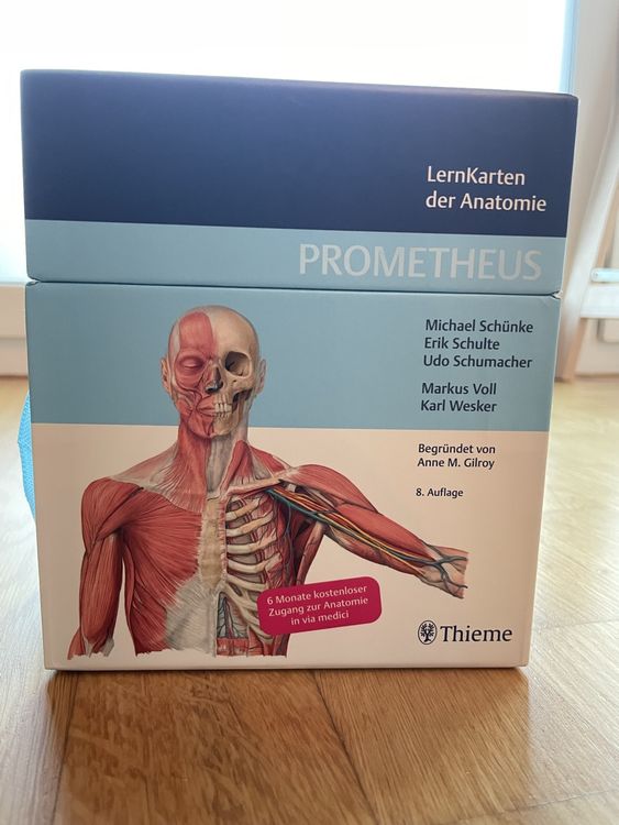 Lernkarten der Anatomie von Prometheus | Kaufen auf Ricardo