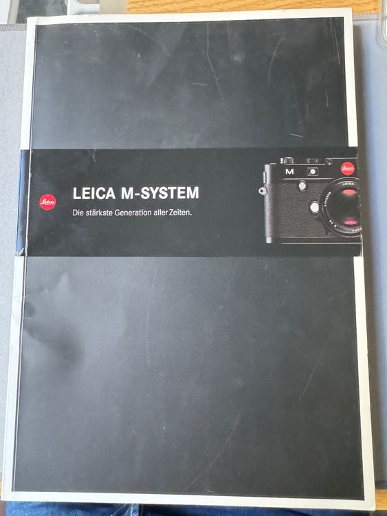 Leica M-System Broschüre, die stärkste Generation! (Gebraucht) in Meggen für CHF 4 – nur ...