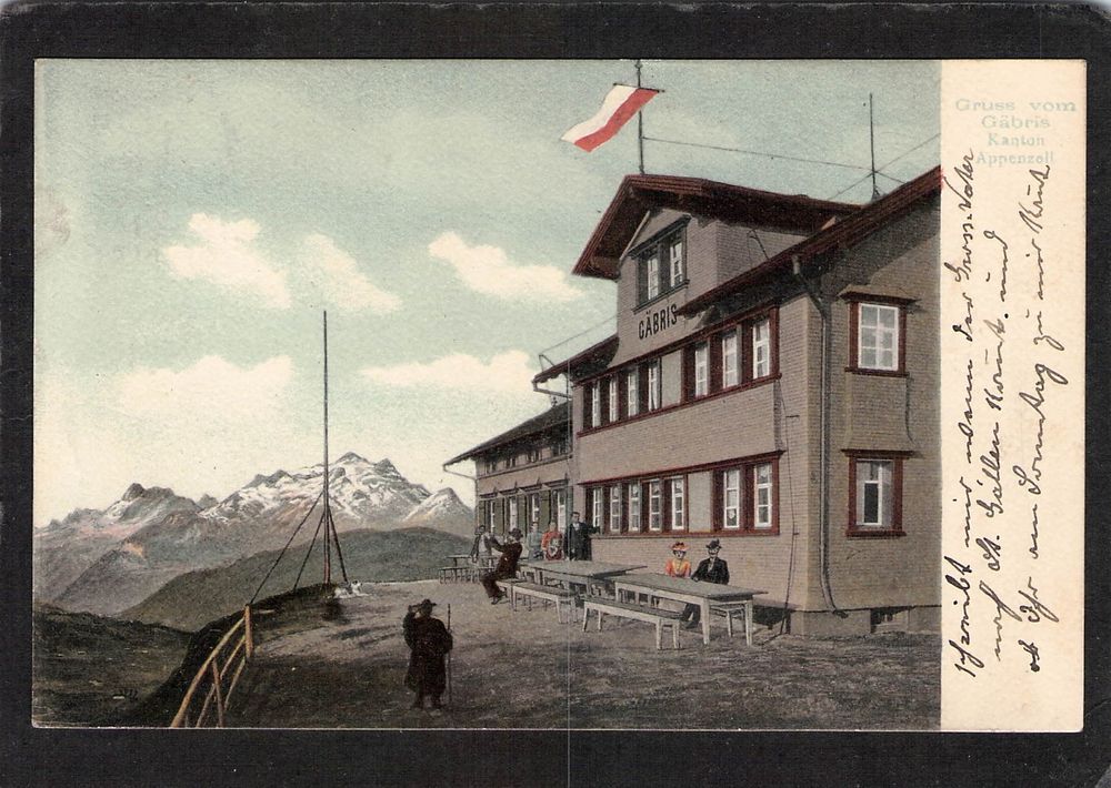 Gruss vom Gäbris ( Gais AR ) , gel. 1906 | Kaufen auf Ricardo