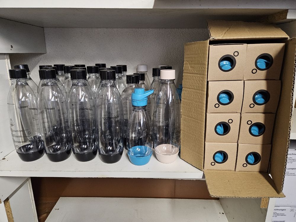 Sodastream Flaschen Konvolut, diverse Modelle & Grössen (Neu (gemäss ...