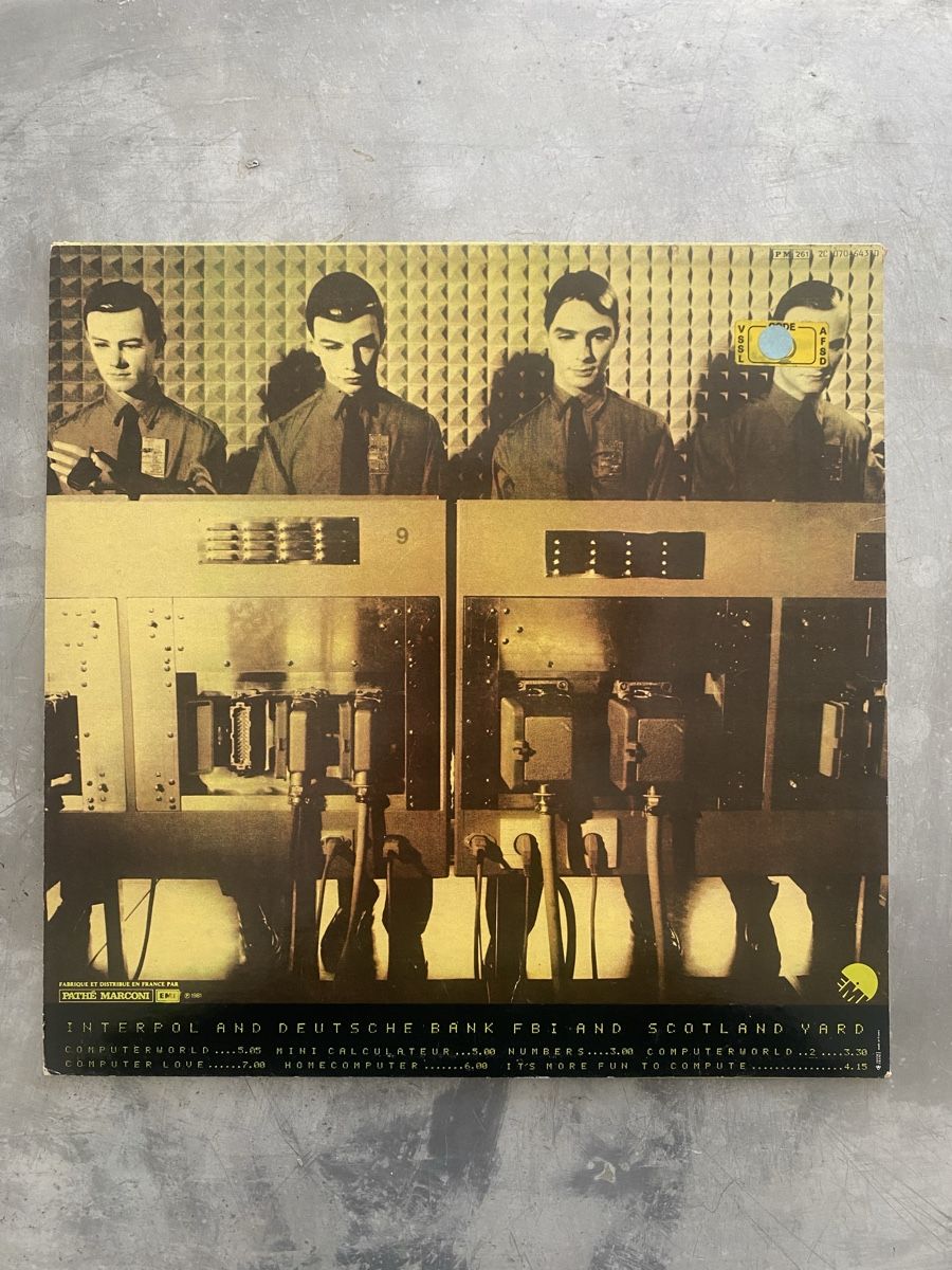 Kraftwerk - Computer World LP - Synth Pop, Electro [1981] (Gebraucht ...