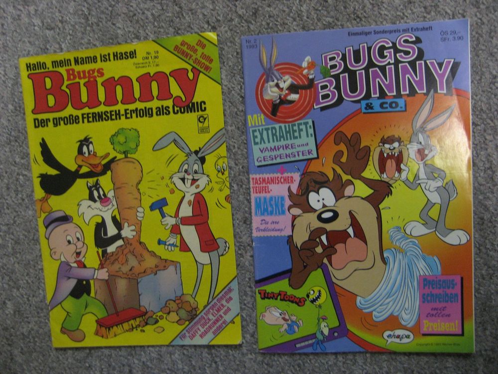 2 x Bugs Bunny | Kaufen auf Ricardo