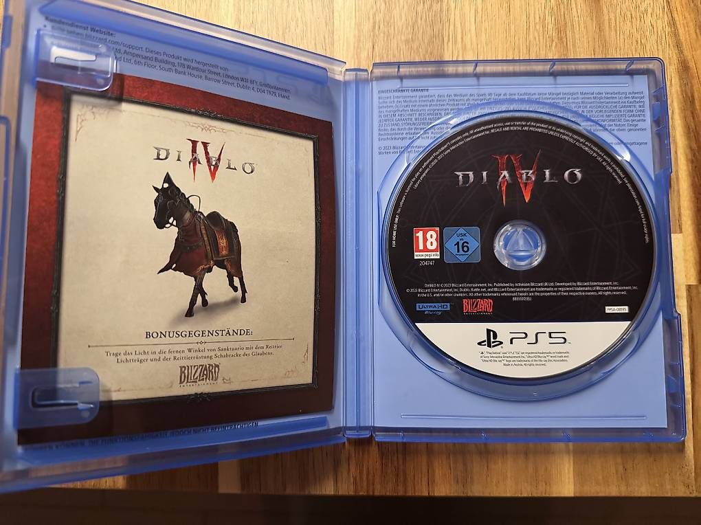 Diablo IV NEUWERTIG [ PS5 / Playstation 5 ] (Gebraucht) in Solothurn ...