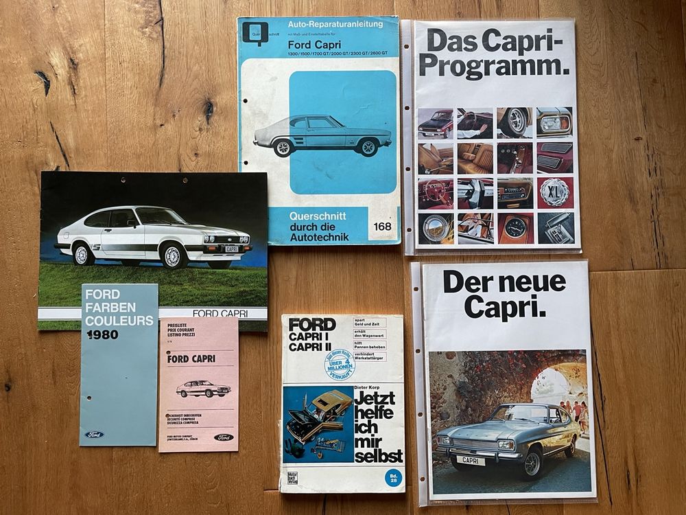 Ford Capri Literatur | Kaufen auf Ricardo