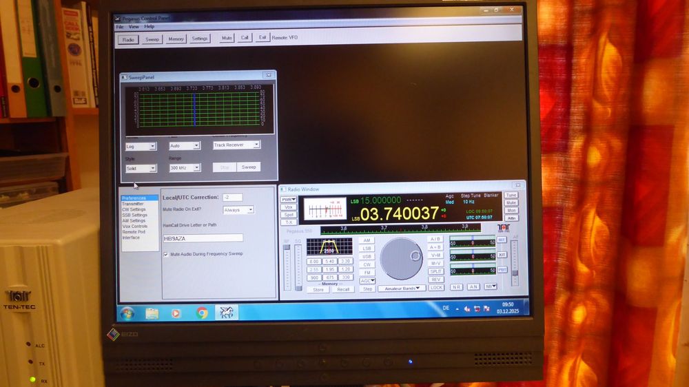 Tentec Pegasus Software gesteuerter Transceiver mit PC (Gebraucht) in ...