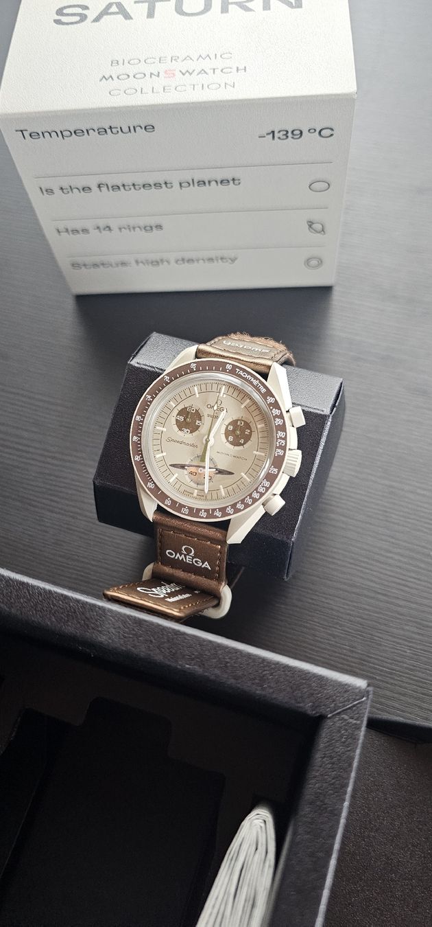 Omega x Swatch Moonswatch Mission to Saturn - Neu! (Neu und ...