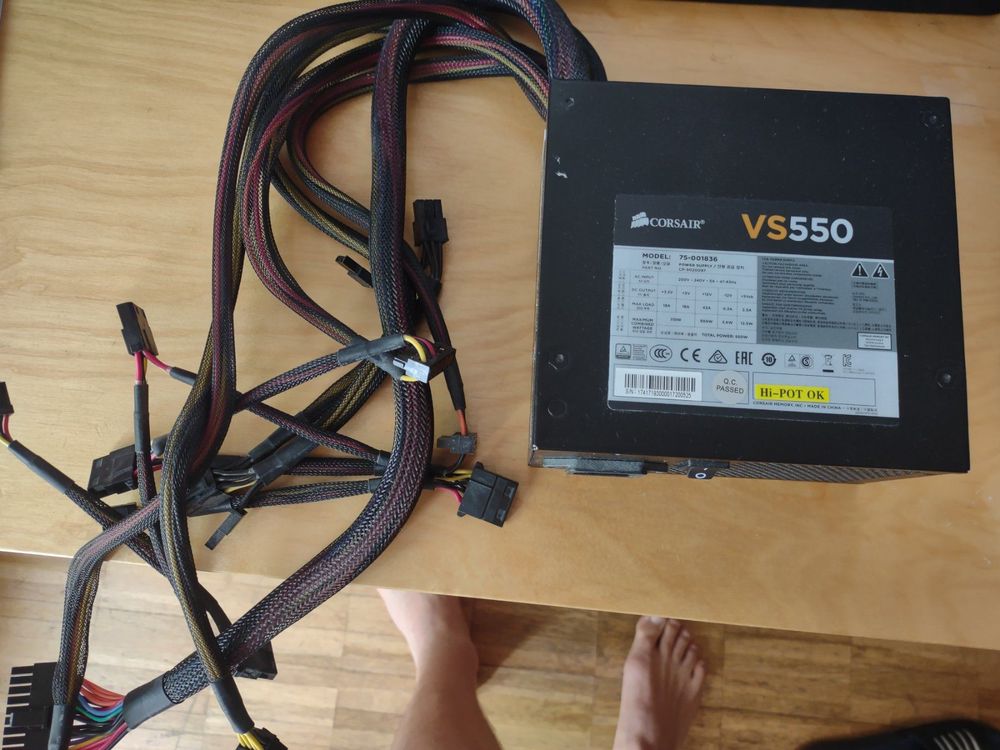Corsair VS Series VS550 PSU (Gebraucht) in Zürich für CHF 25 – nur ...