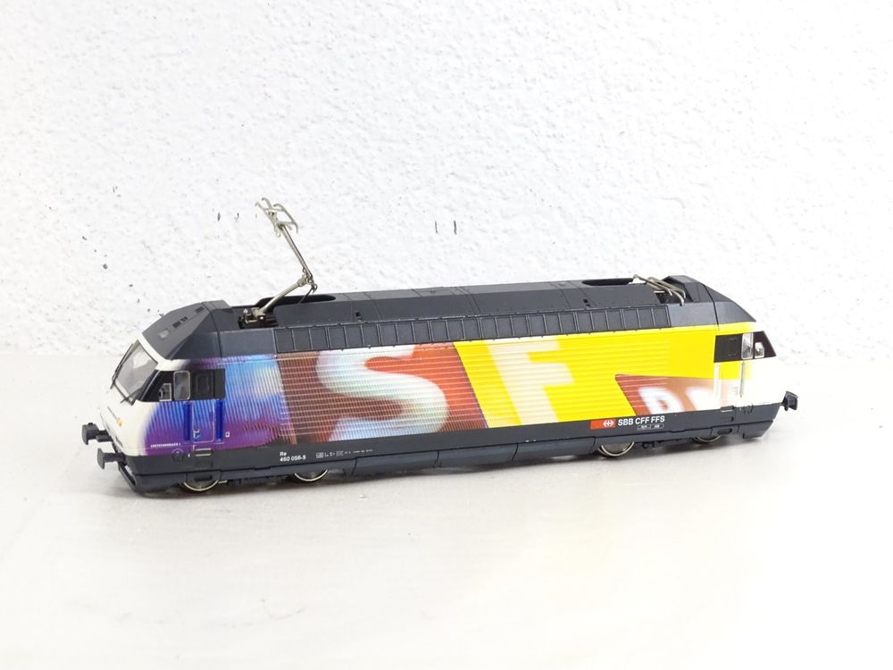 Roco Re460 056-5 DRS, SBB, Elektrolok Re4/4, DSS, H0,WS/AC (Gebraucht ...