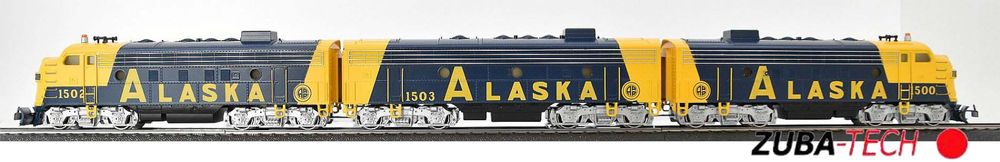 Märklin 3462 Diesellok EMD F7 Alaska Analog mit OVP (Gebraucht) in für ...