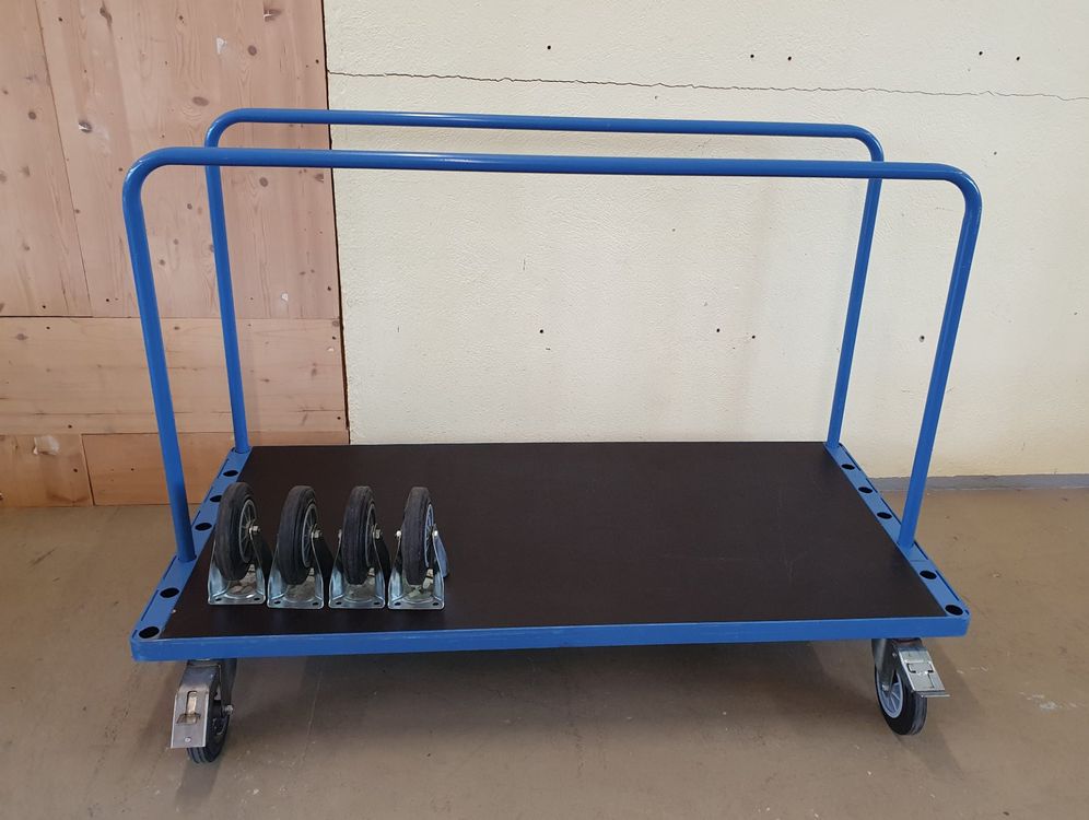 Transportwagen, Plattenwagen, Schwerlastwagen mit Gestell | Kaufen auf ...