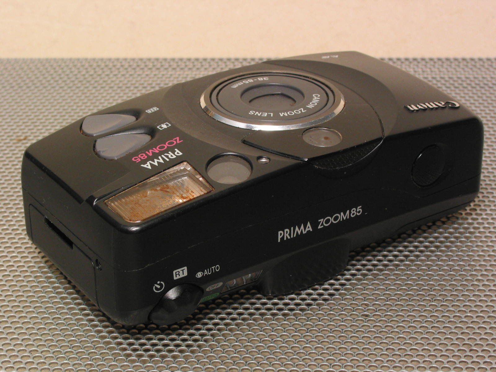 CANON Prima-Zoom 85 P+S 35mm analog Kleinbildfilm Kamera def (Defekt ...