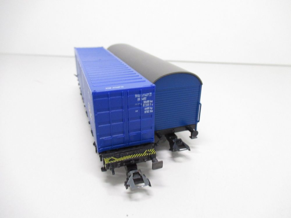 Märklin 4709 + 46202 Containerwg.+ged. Güterwagen AC WS H0 (Gebraucht ...